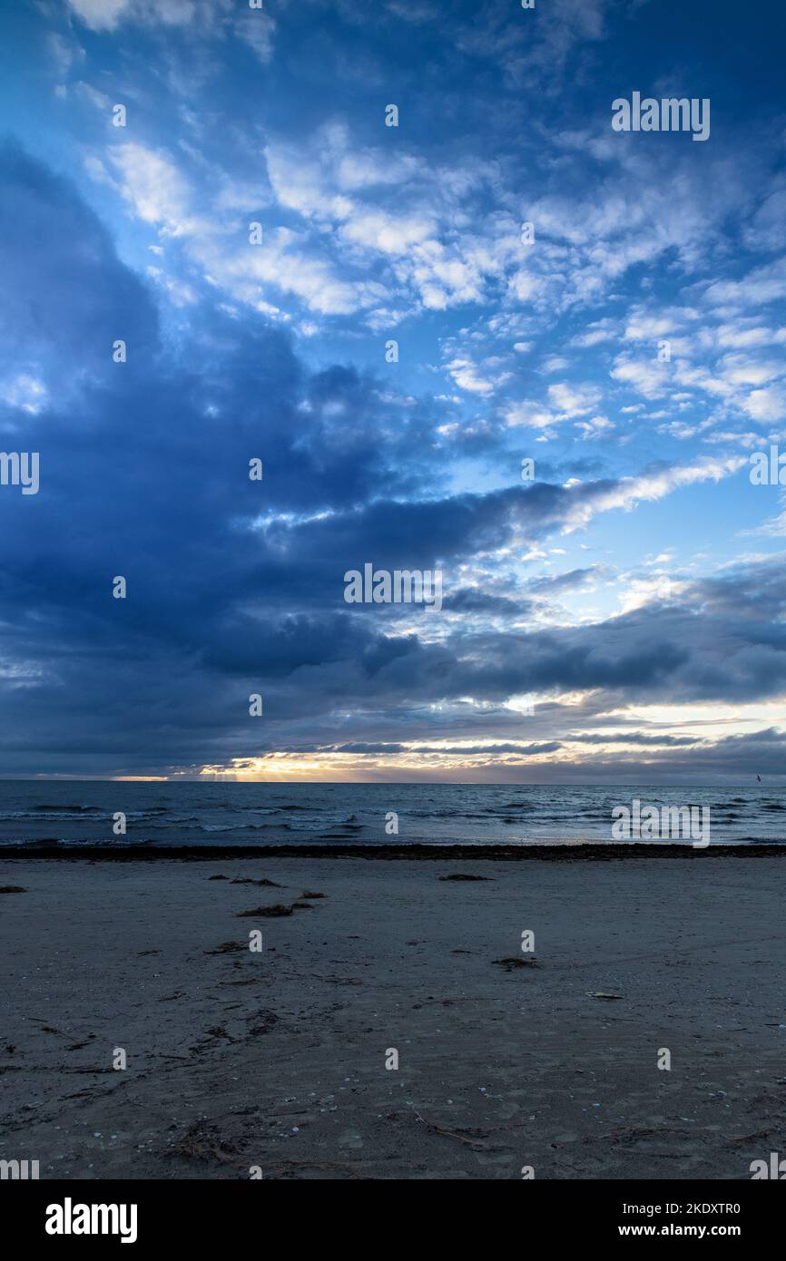 Blue Baltic sea at Liepaja, Latvia Stock Photo - Alamy