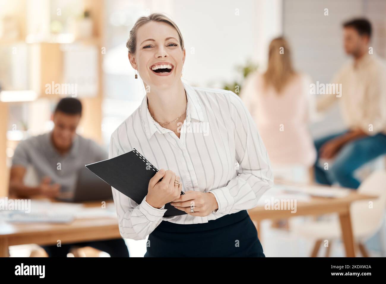 Planning, management and portrait business woman for marketing agency ...