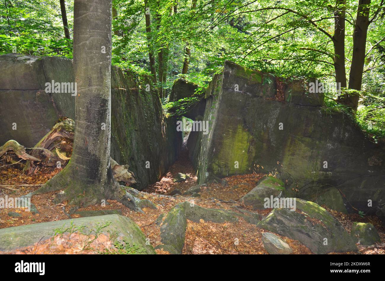 Austria, the so-called Hohl-Felsen - Hollow Rock - a natural wonder ...