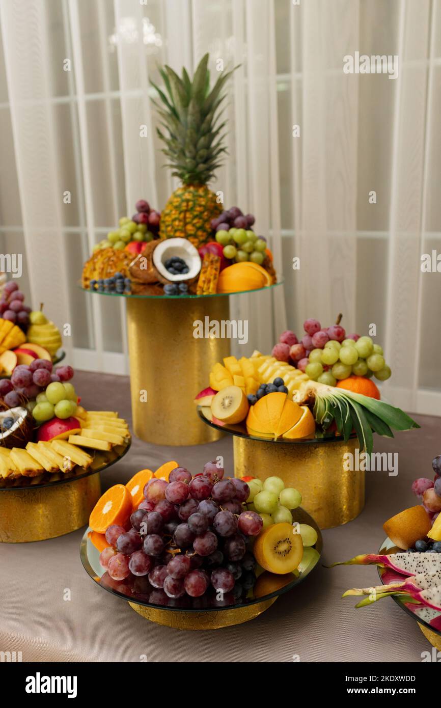 Exotic fruit buffet hi-res stock photography and images - Alamy
