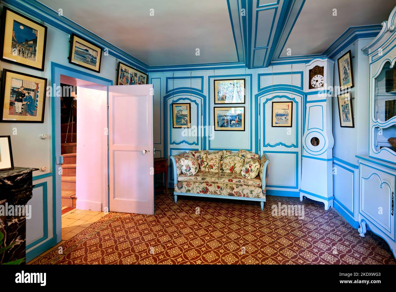 Monet house interior hi-res stock photography and images - Alamy