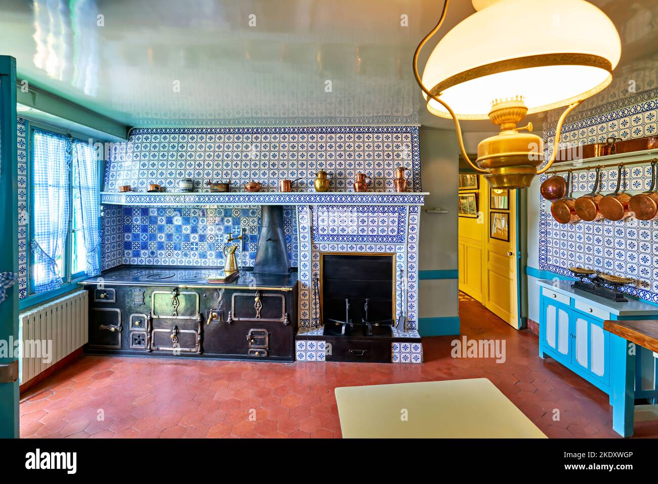 Monet house interior hi-res stock photography and images - Alamy