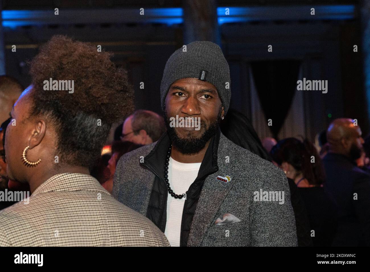 Public Advocate Jumaane Williams attends Governor Kathy Hochul Election ...