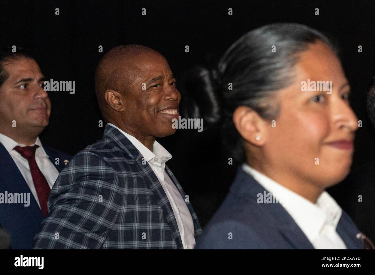 Mayor Eric Adams attends Governor Kathy Hochul Election Night Watch ...