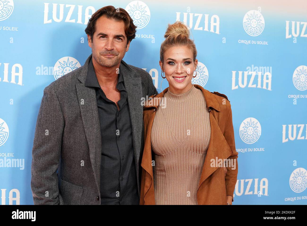 Alex Adrover and Patricia Montero attend the LUZIA by Cirque Du Soleil ...