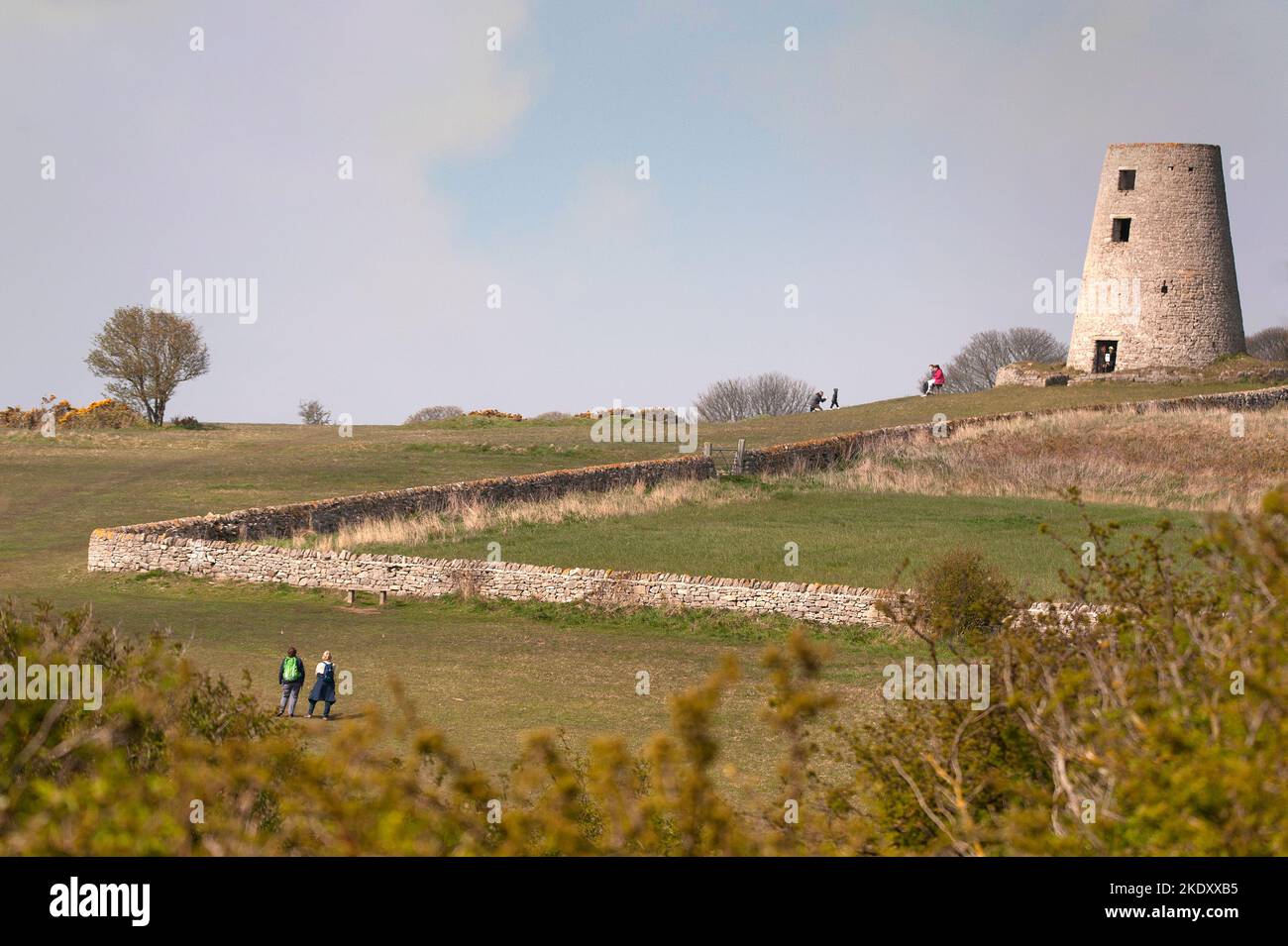 Cleadon Mill, South Tyneside Stock Photo - Alamy