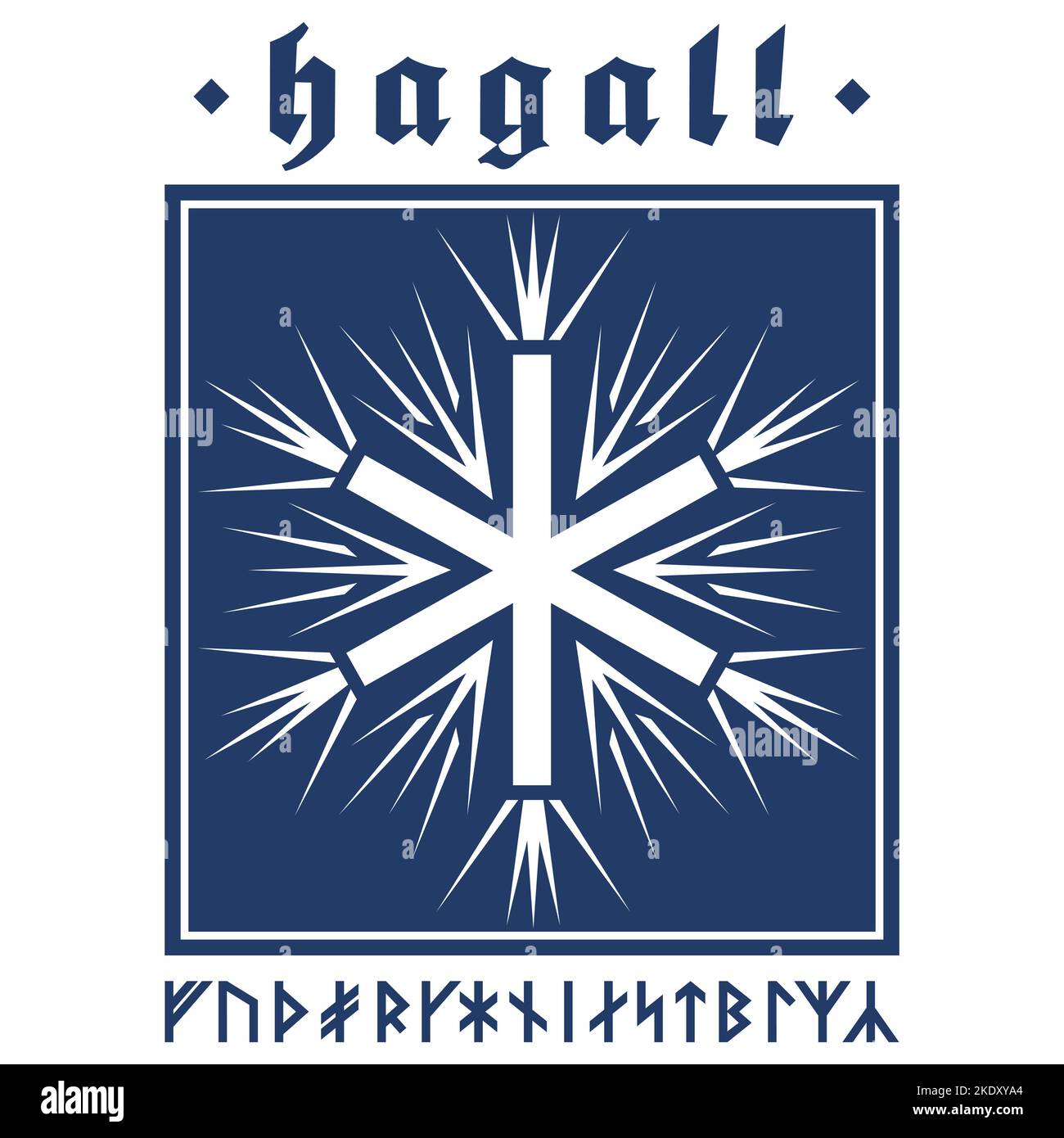 Scandinavian Viking design. Sign from the ancient Scandinavian runic ...