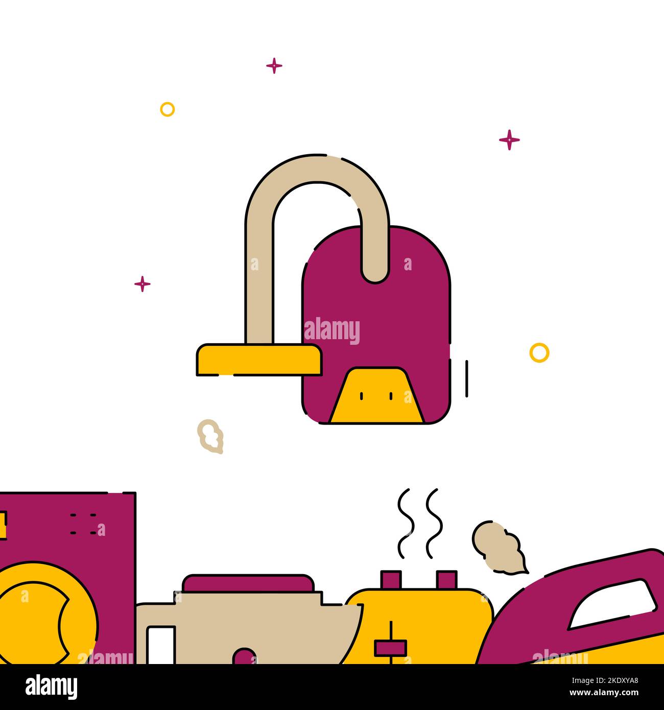 Hoover school Stock Vector Images - Alamy