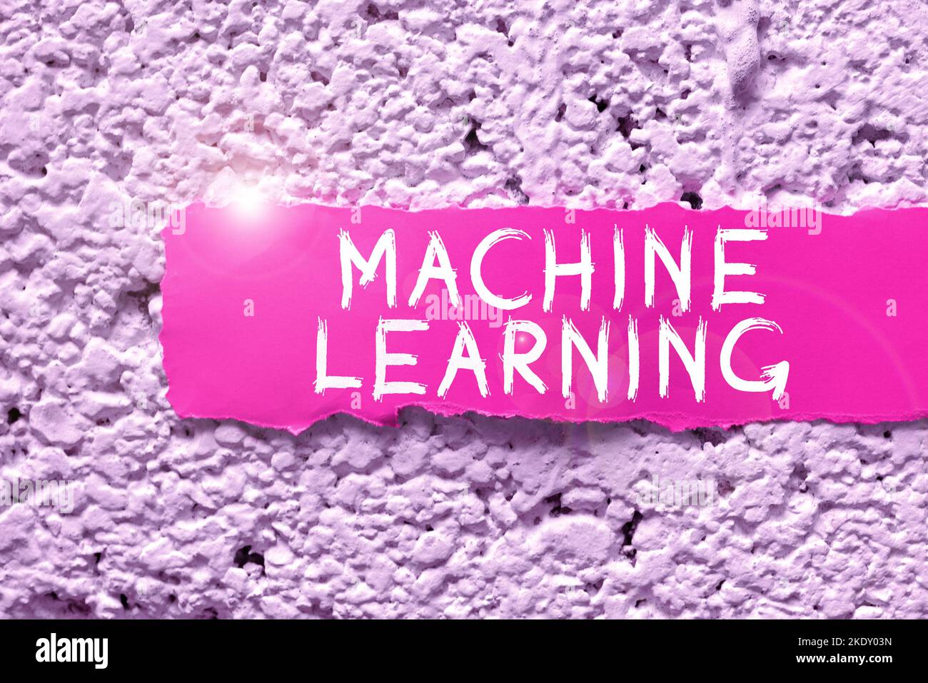 Conceptual display Machine Learning, Conceptual photo the concept that ...