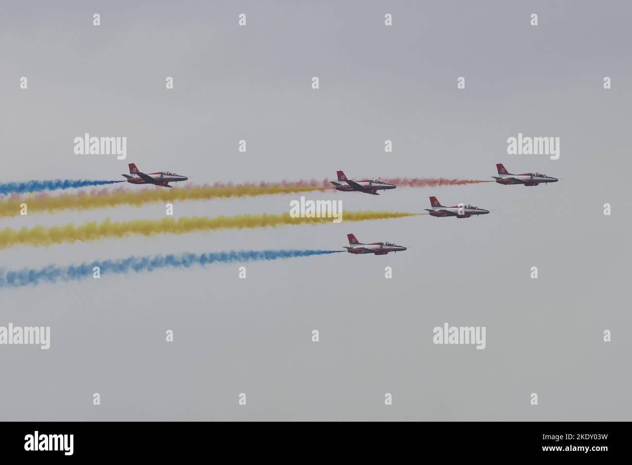PLAFF Red Falcon Air Demonstration Team brings a great performance at ...
