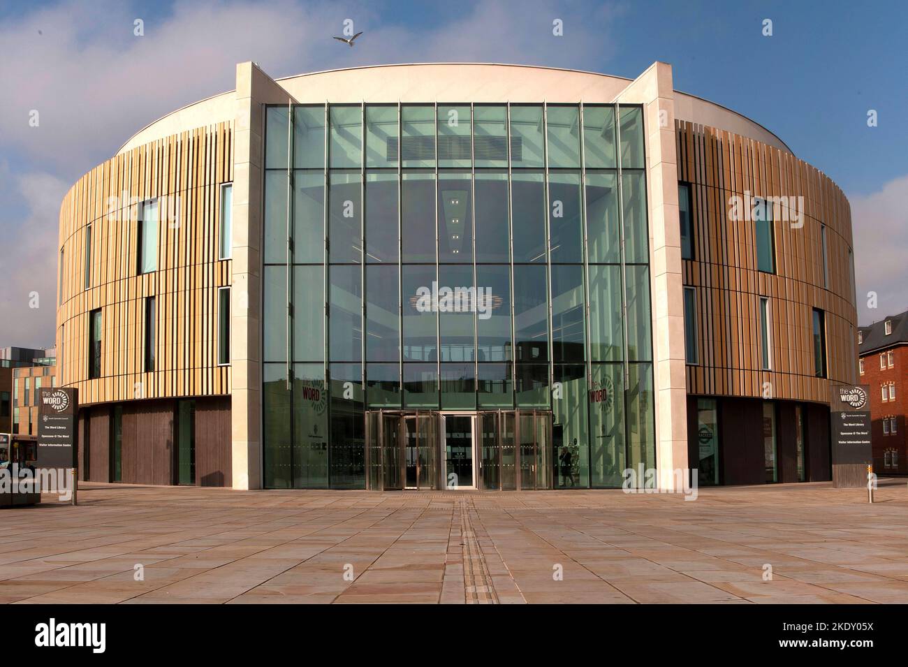 The Word, National Centre for the Written Word, South Shields, Tyneside Stock Photo - Alamy