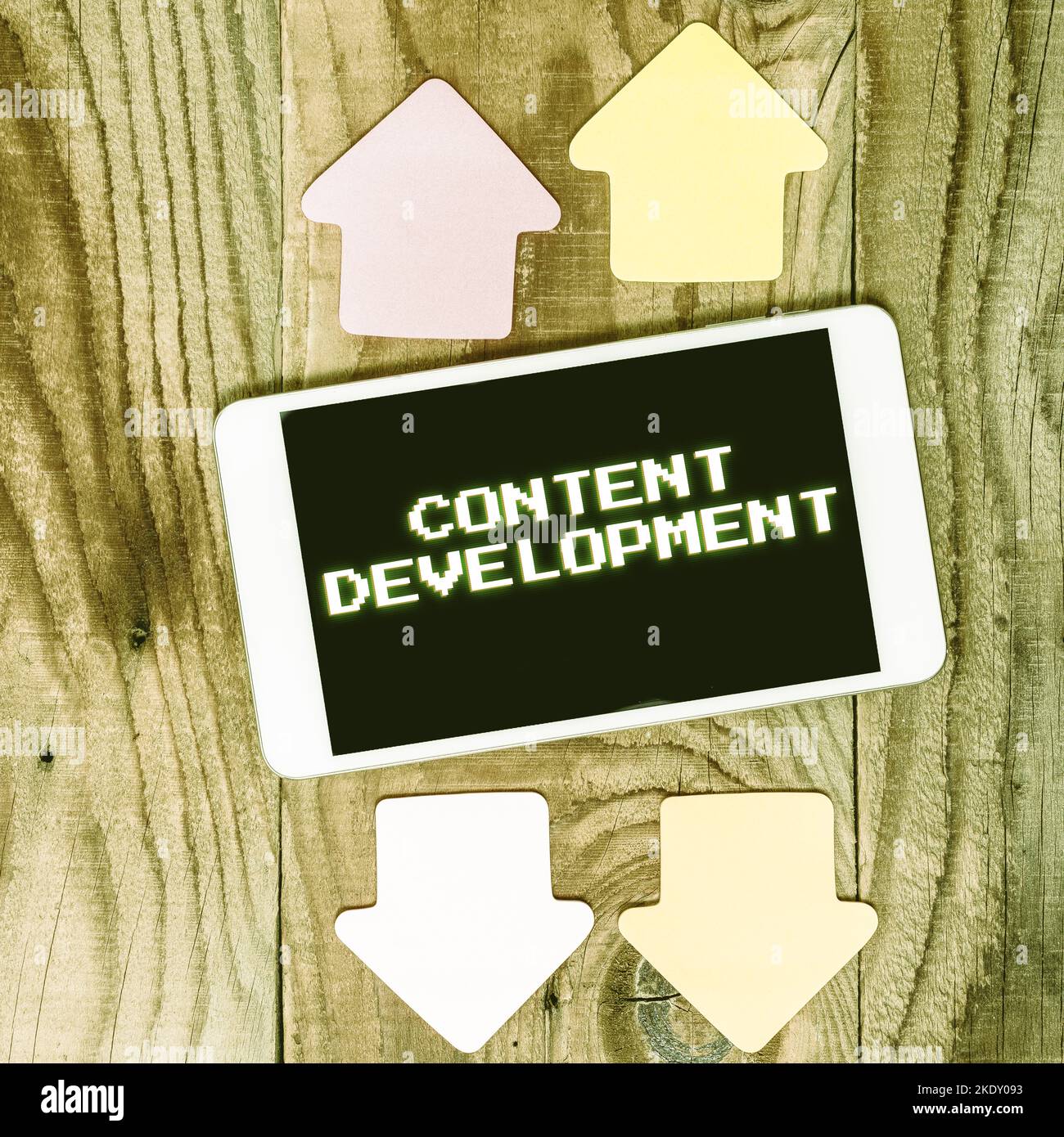 Text caption presenting Content Development, Internet Concept Specialized in Graphic Design ...