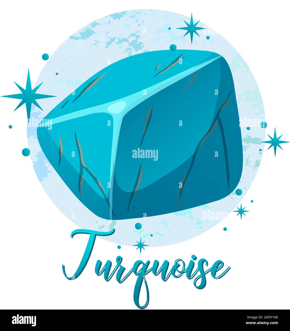 Turquoise stone with text illustration Stock Vector Image & Art - Alamy