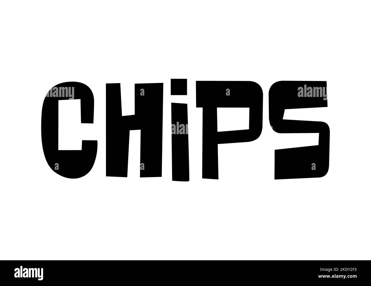 Crispy text, lettering quote hand drawn creative concept for your ...