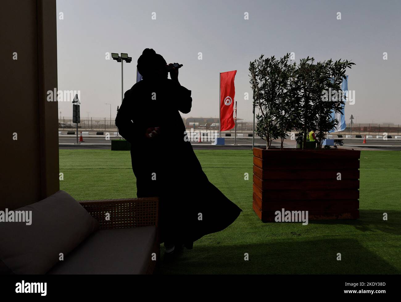 World cup fan village qatar hi-res stock photography and images - Alamy