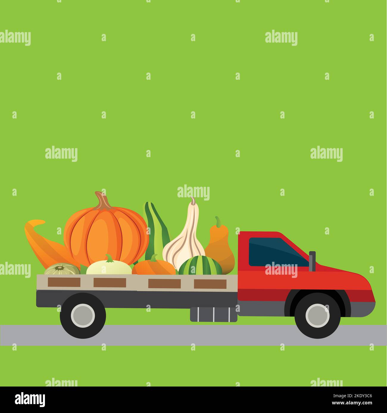 Autumn harvest concept seasonal Stock Vector Images - Alamy
