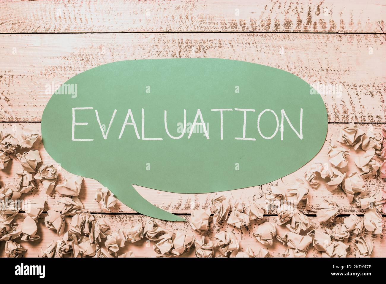 Handwriting text Evaluation, Conceptual photo making a judgment on the ...