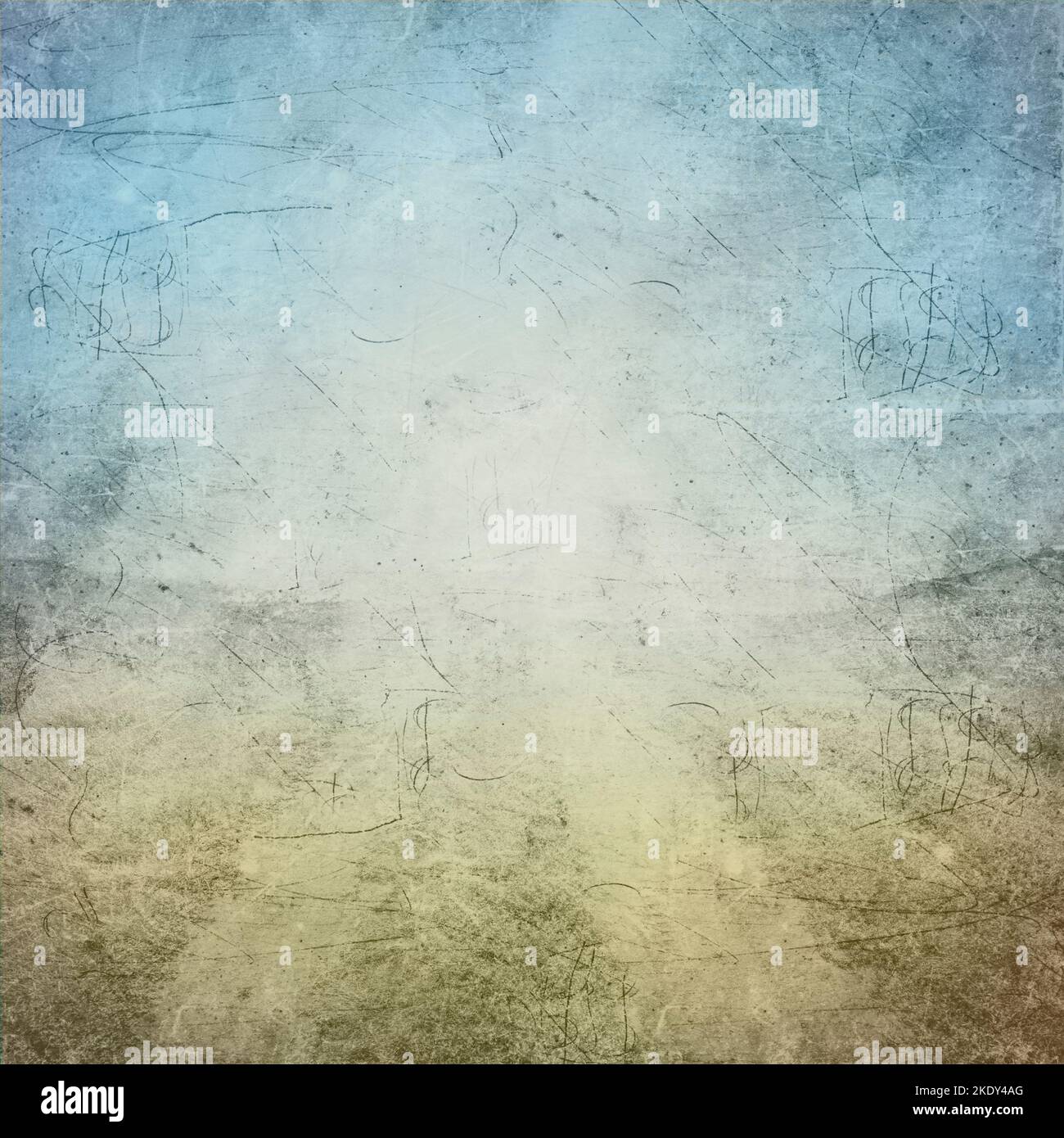 old texture with clouds and road vintage Stock Photo - Alamy