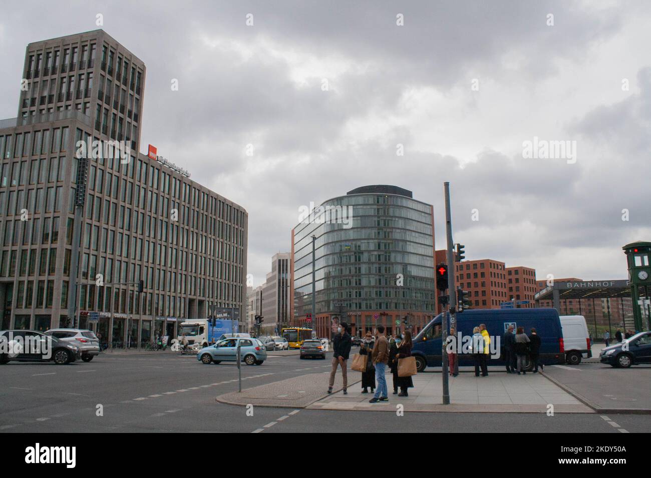 Berlin (Germany) business center Stock Photo - Alamy