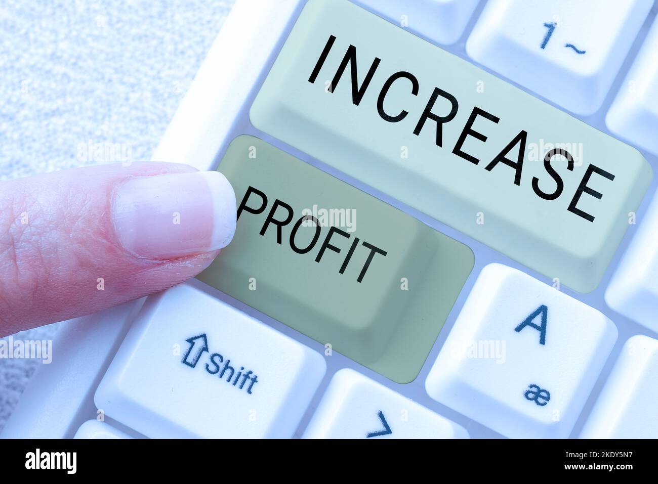 Sign displaying Increase Profit, Concept meaning growth in amount of ...