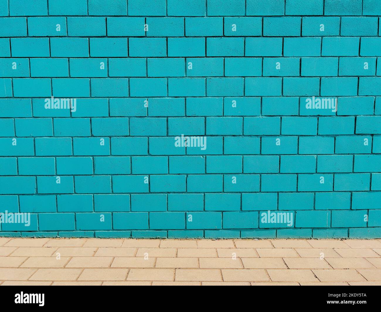 Blue Brick wall background. - stock photo Stock Photo - Alamy