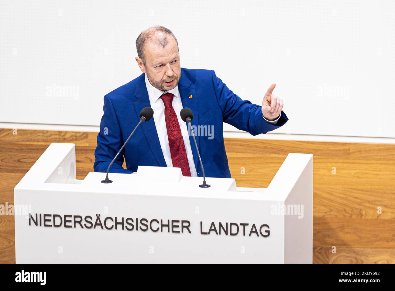 Hanover, Germany. 09th Nov, 2022. Stefan Marzischewski-Drewes (AfD ...