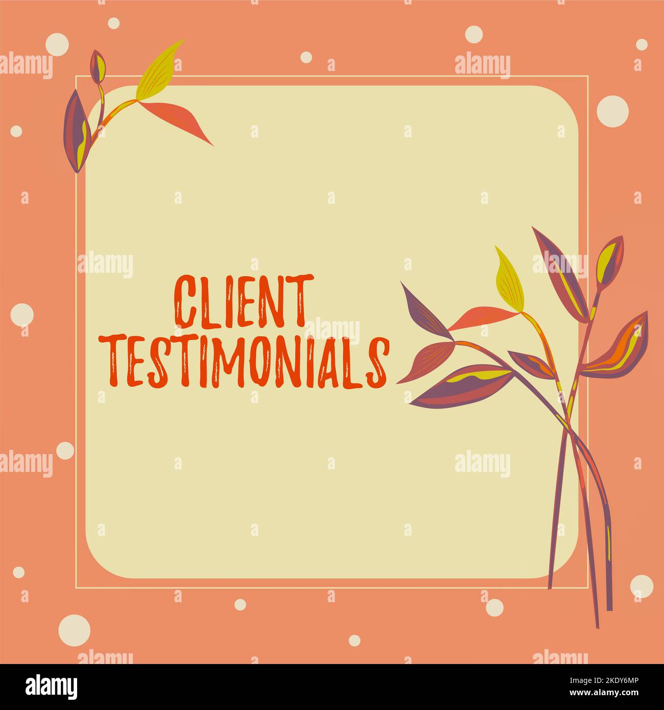 Inspiration showing sign Client Testimonials, Word for Written ...