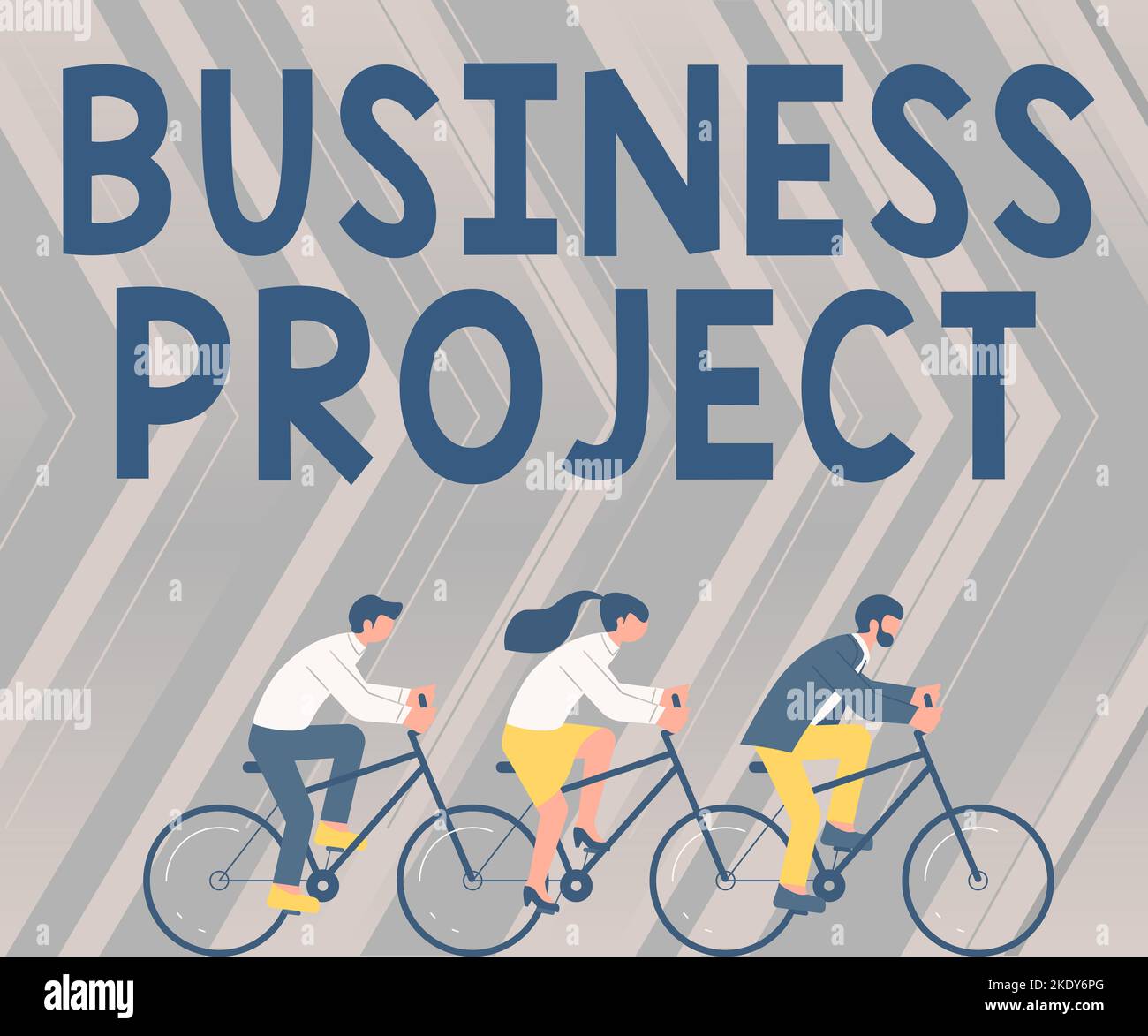 Writing displaying text Business Project, Business showcase Planned set of interrelated tasks to ...