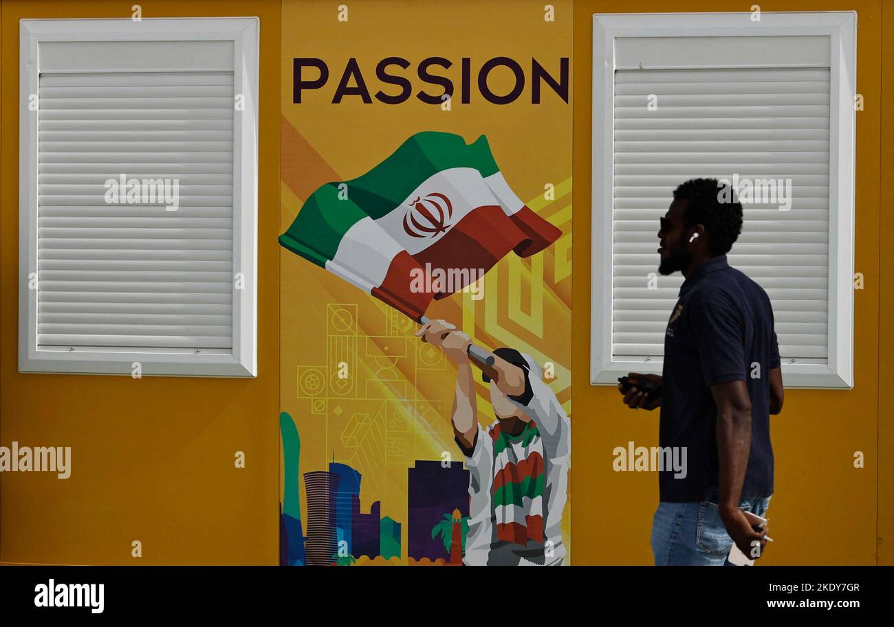 World cup fan village qatar hi-res stock photography and images - Alamy