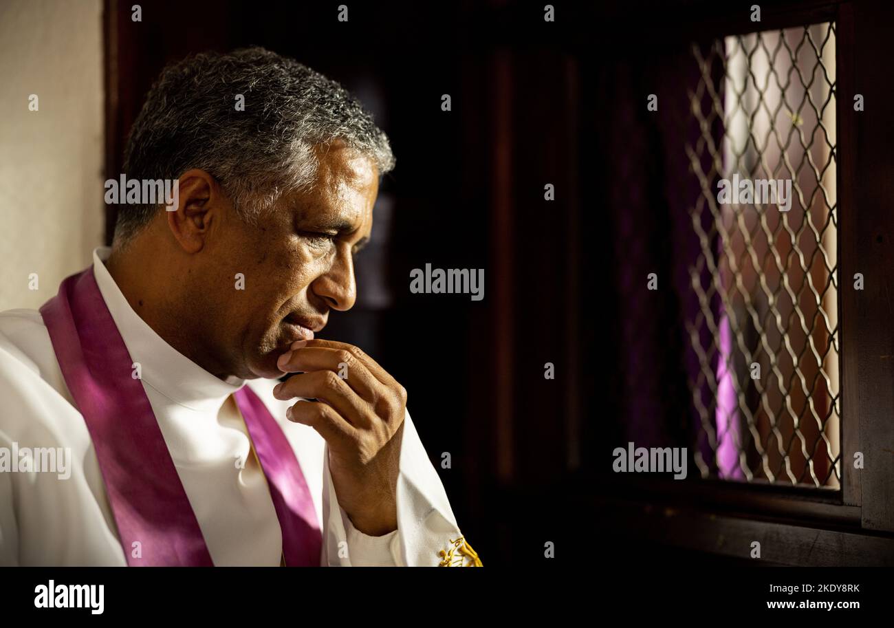 Confession booth mexico hi-res stock photography and images - Alamy