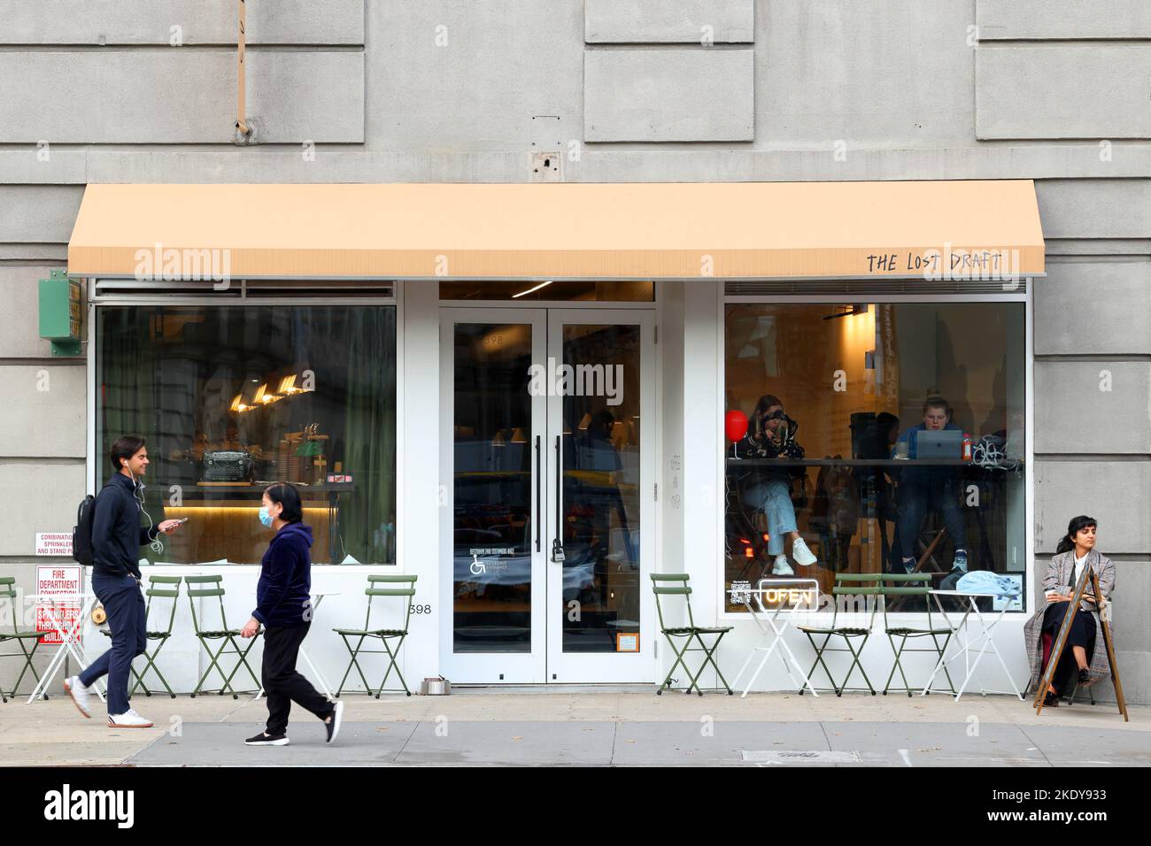 The Lost Draft, 398 Broome St, New York, NYC storefront photo of a film ...