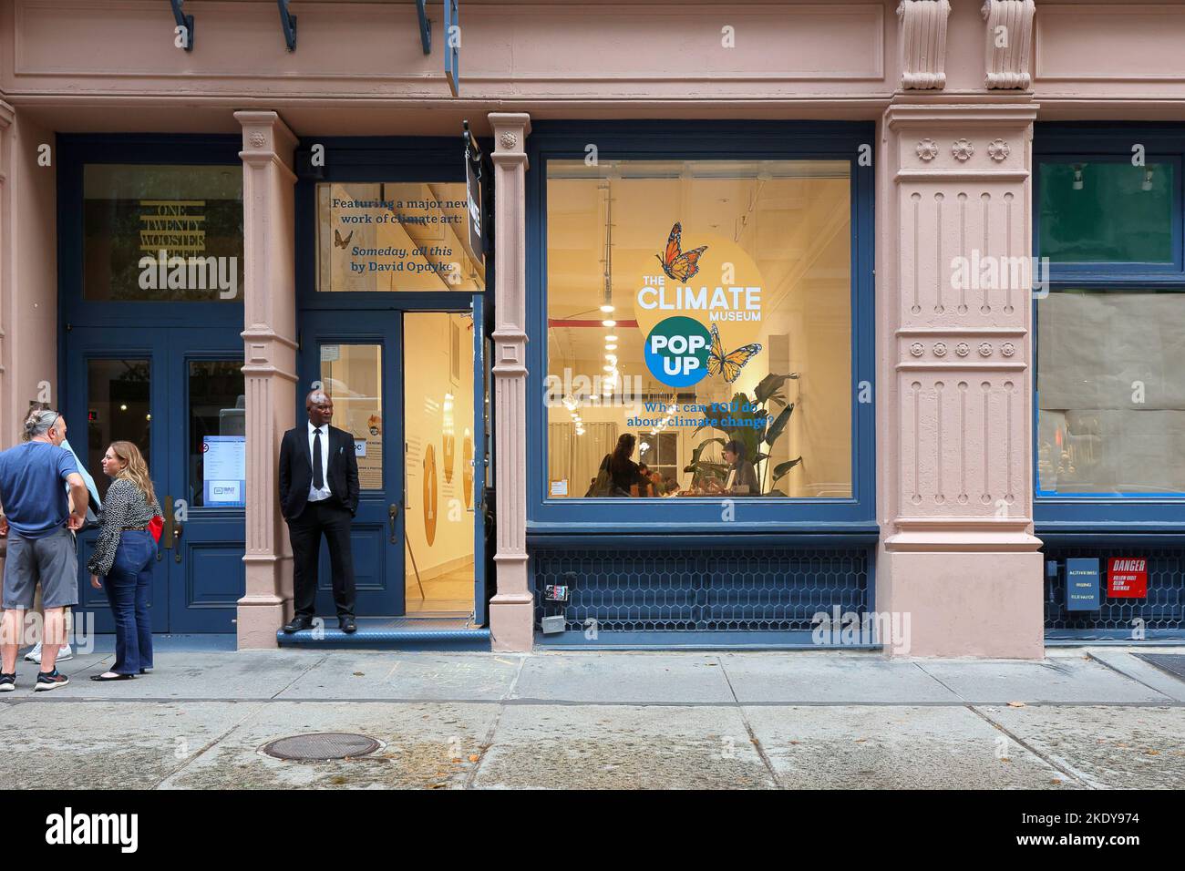 The Climate Museum Pop-Up, 120C Wooster St, New York, NYC storefront ...