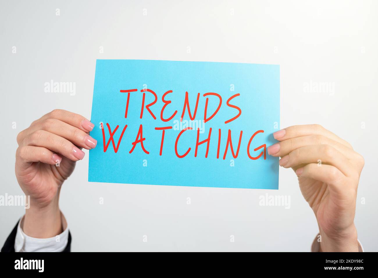 Inspiration showing sign Trends Watching, Conceptual photo a business ...