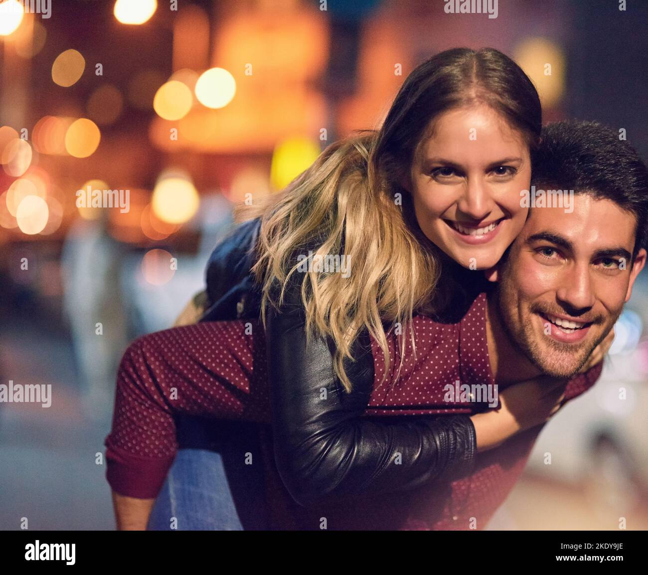 Portrait night outside outdoor hi-res stock photography and images - Alamy