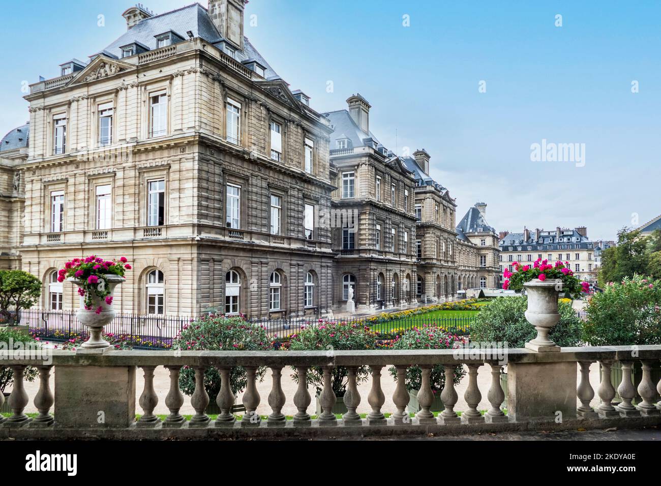 the Luxembourg Palace in Paris Stock Photo - Alamy