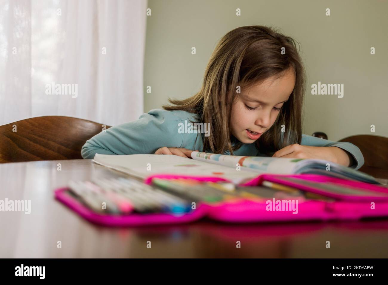 Homework child room hi-res stock photography and images - Alamy