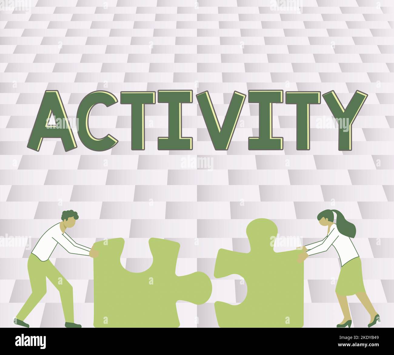 Sign displaying Activity, Business idea the condition where many things ...