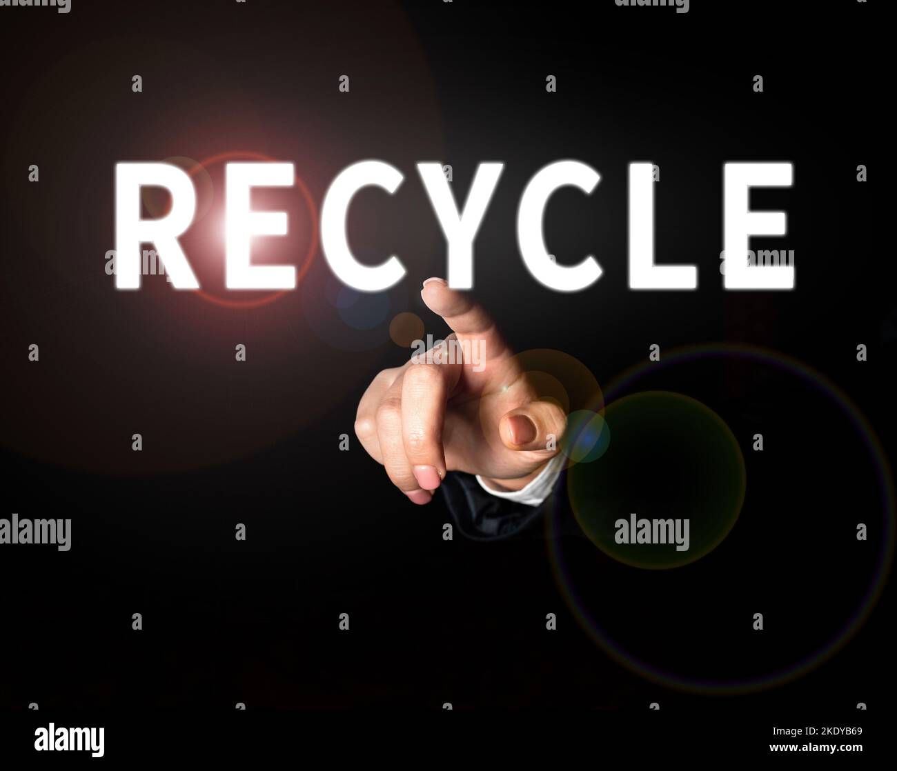 Inspiration showing sign Recycle, Business approach process of ...