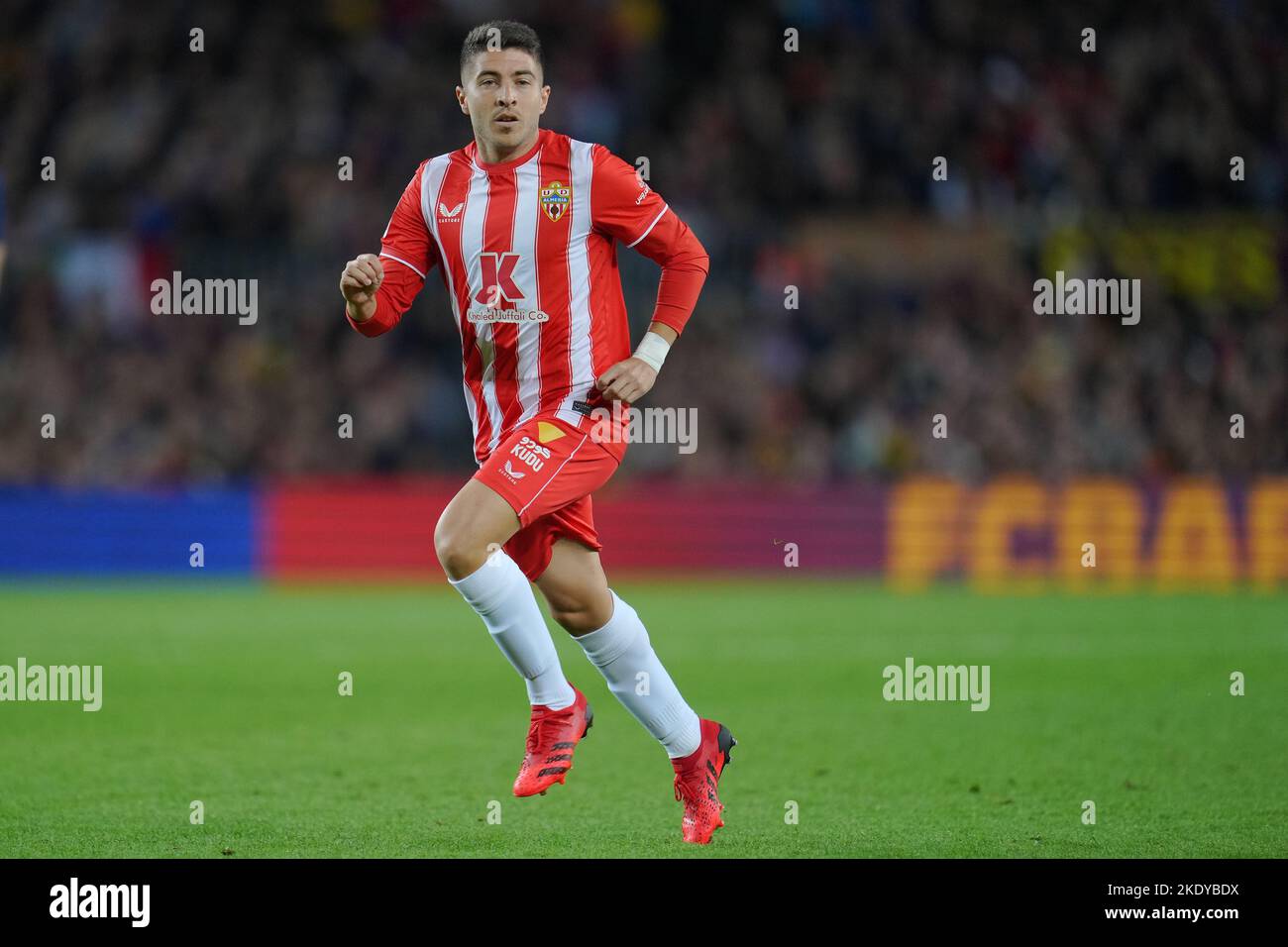 Francisco Portillo of UD Almeria during the La Liga match between FC ...
