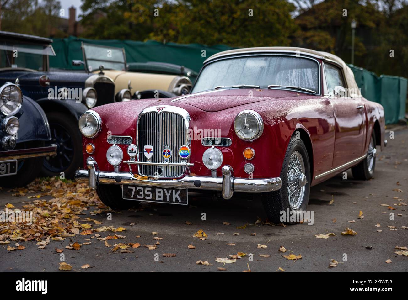 1961 Alvis TD21 Drophead Coupe ‘735 BYK’ on display at the Scary Cars Assembly held at the ...