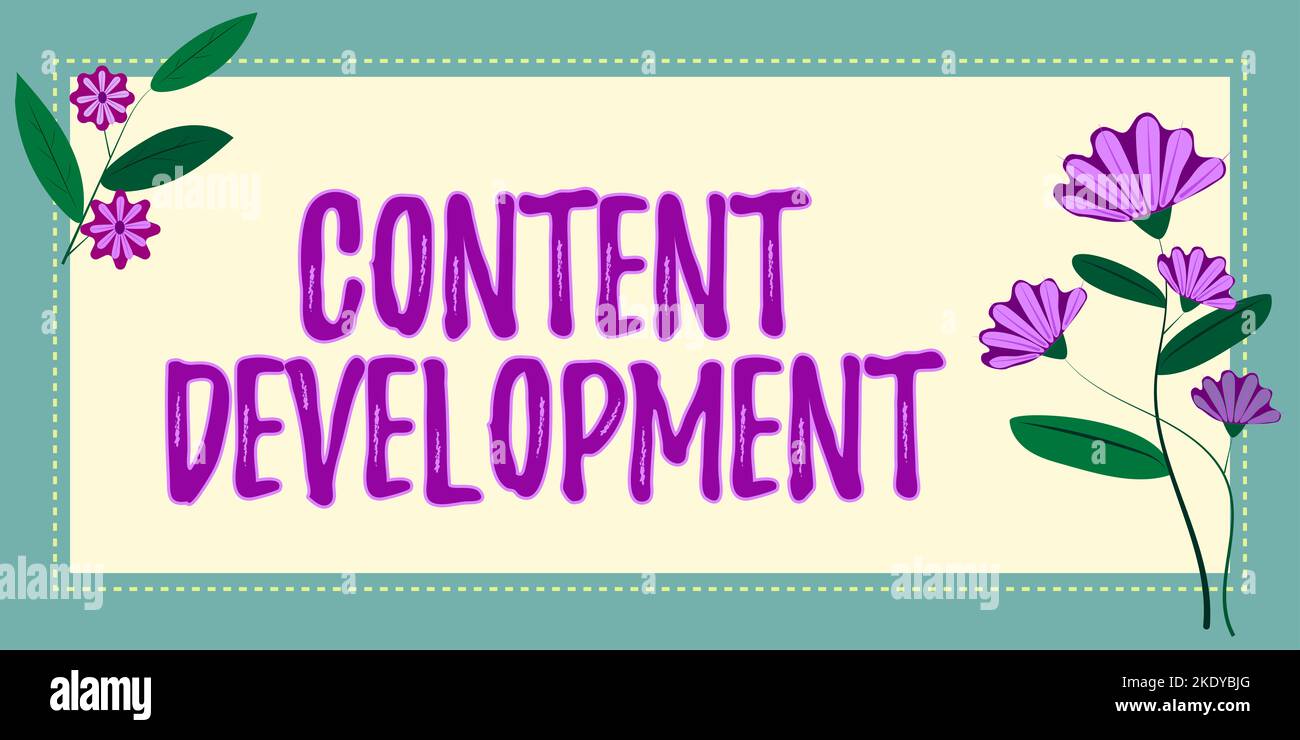 Writing Displaying Text Content Development Business Idea Specialized In Graphic Design