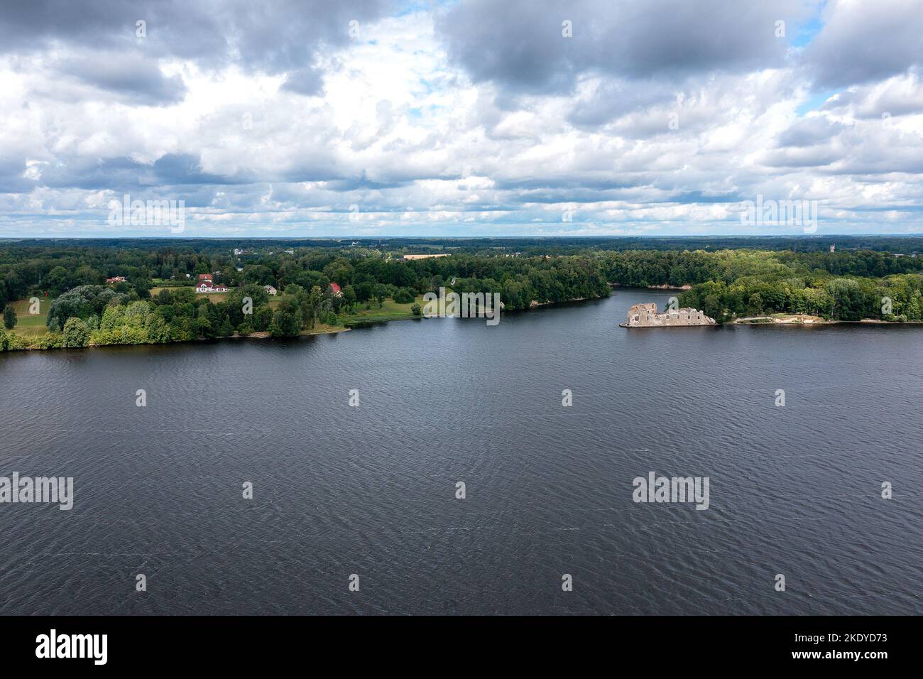 Koknese castle ruins hi-res stock photography and images - Alamy