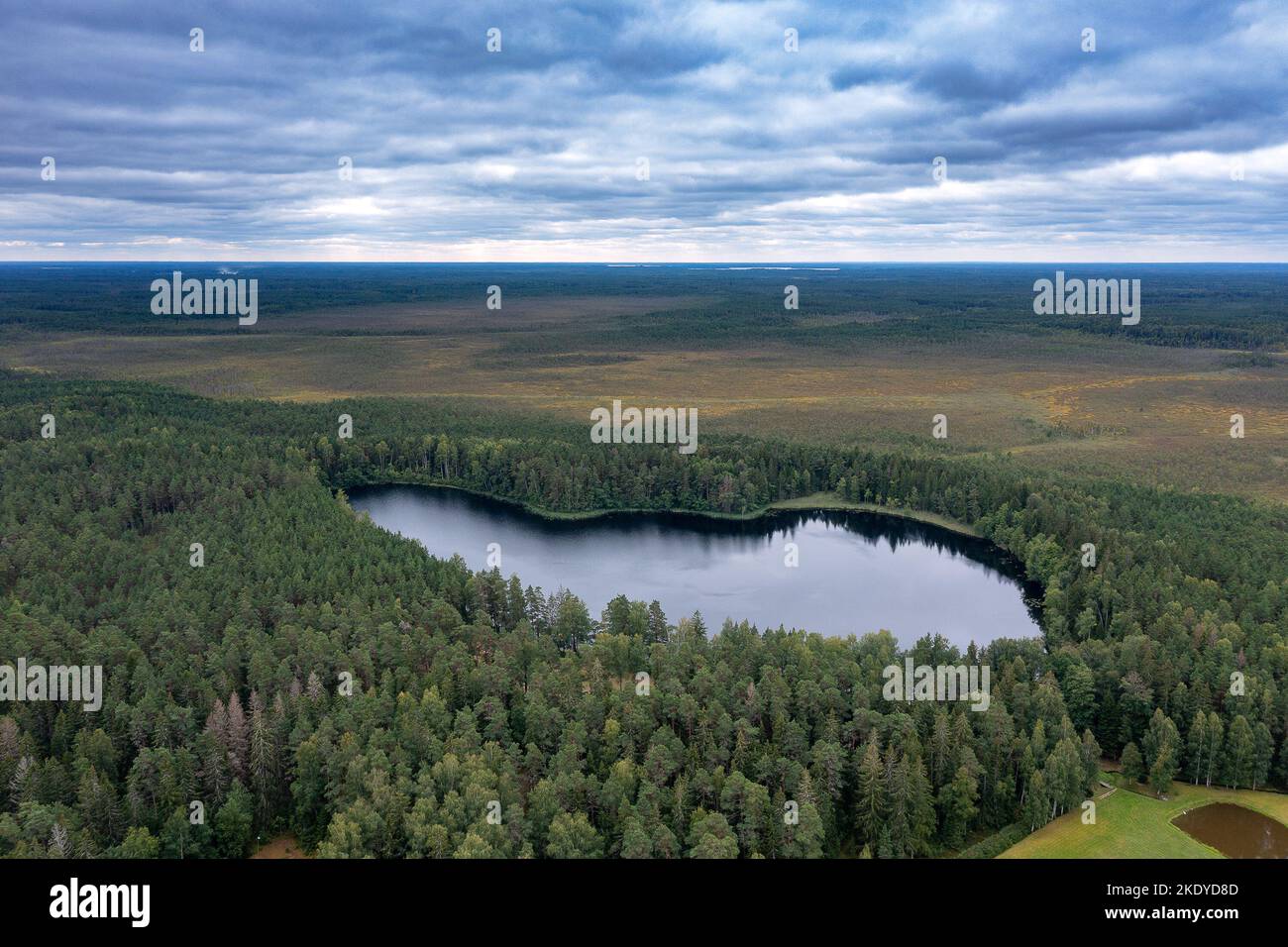 Village near beautiful lakes aerial hi-res stock photography and images ...
