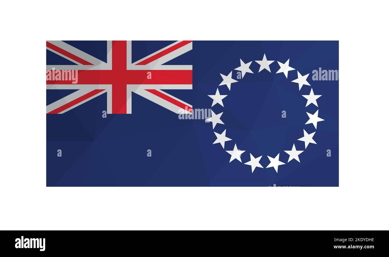 Official vector flag cook Cut Out Stock Images & Pictures - Alamy