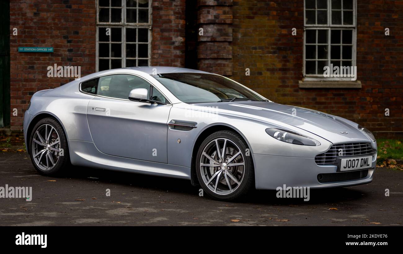 2009 Aston Martin V8 Vantage ‘JO07 DML’ on display at the Scary Cars Assembly held at the ...