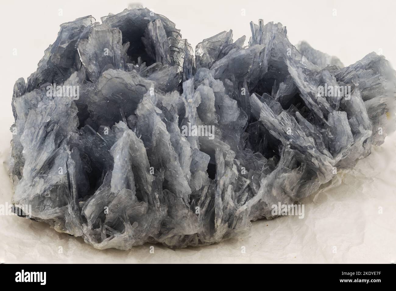 Crystallized sample of Baryte, sulfate mineral Stock Photo - Alamy
