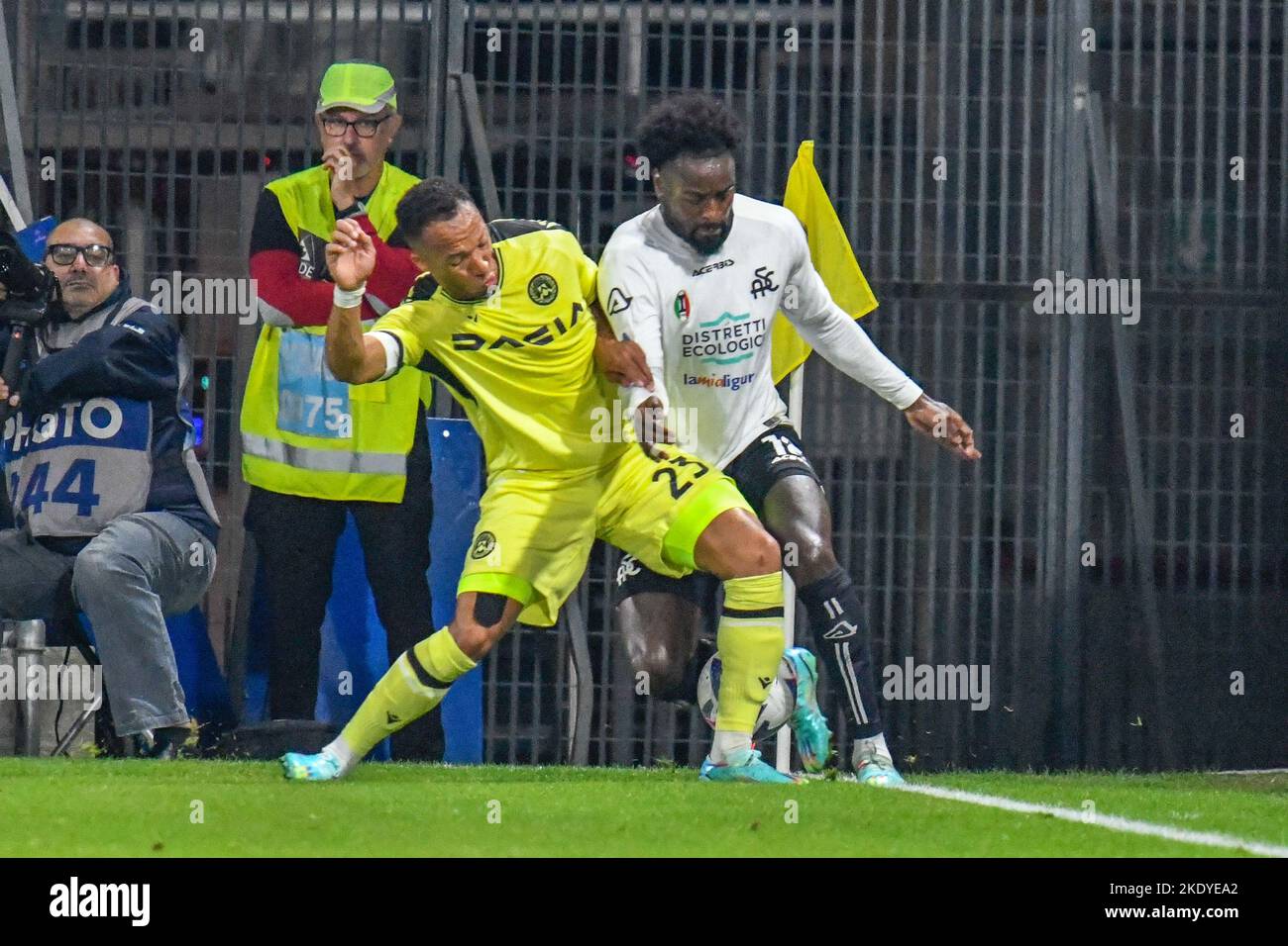 Alberto Picco stadium, La Spezia, Italy, November 08, 2022, Spezia's M ...