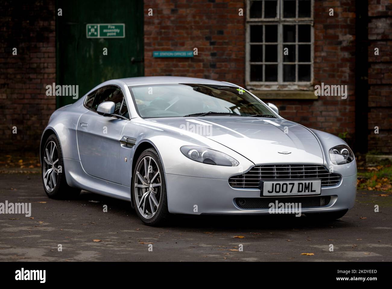 2009 Aston Martin V8 Vantage ‘JO07 DML’ on display at the Scary Cars ...