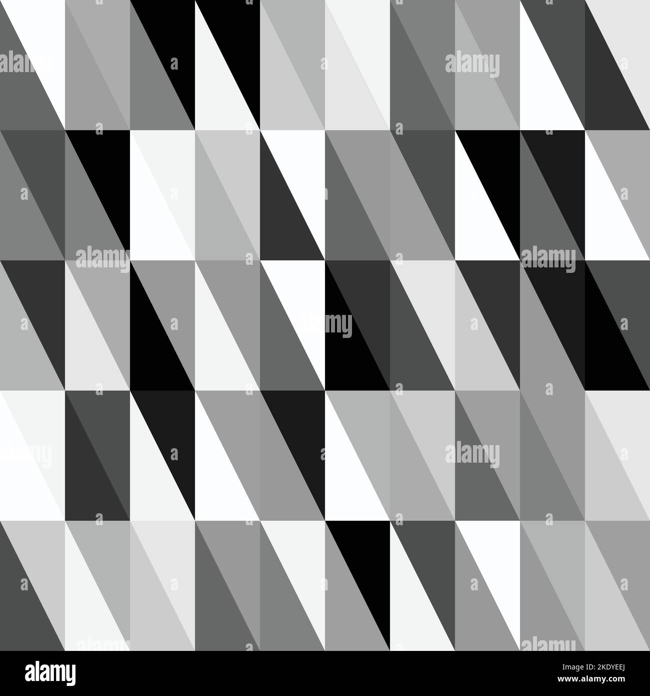 Geometric right triangles seamless pattern. Modern decorative wrapping ...