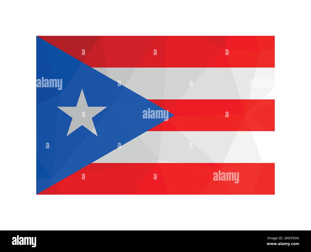 Puerto rico star Stock Vector Images - Alamy